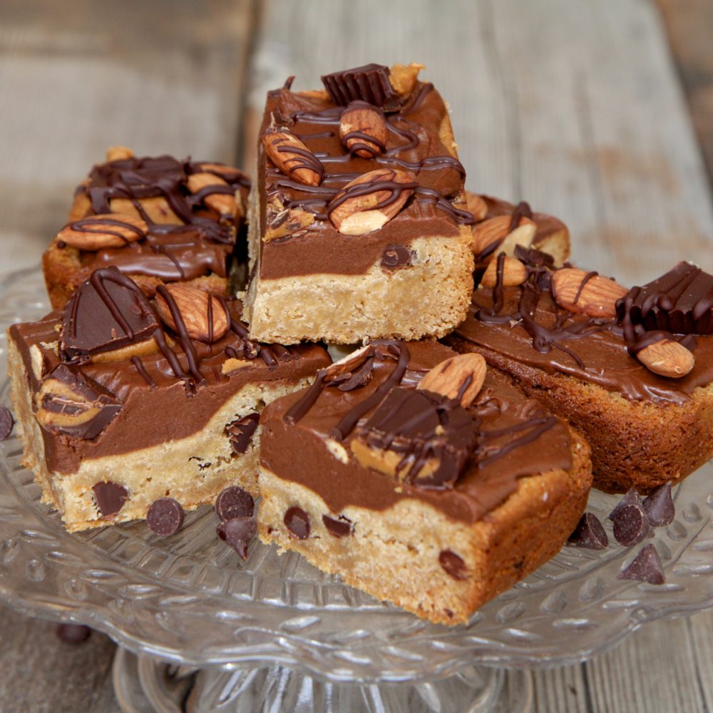 Chocolate Chip Cookie-Hazelnut Squares - Whole Girl Whole Girl